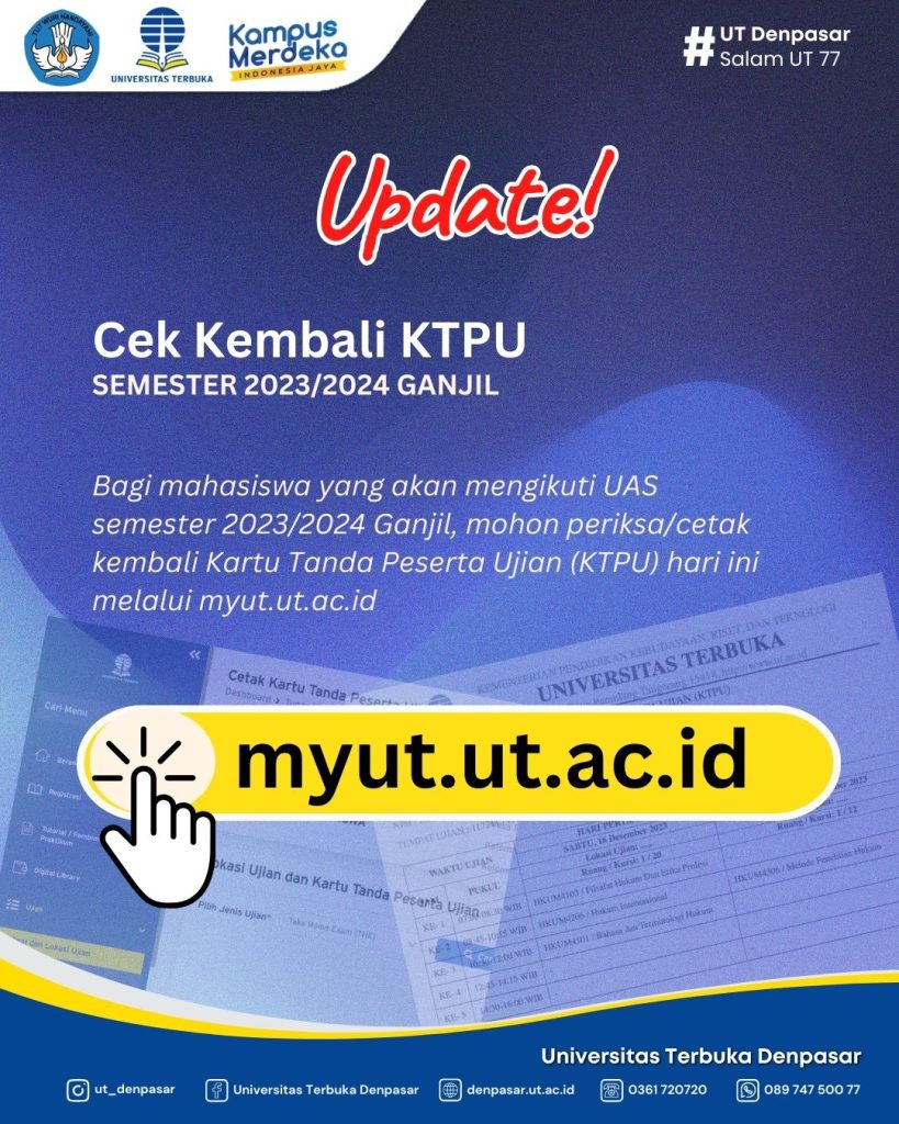 Update KTPU - Universitas Terbuka Denpasar